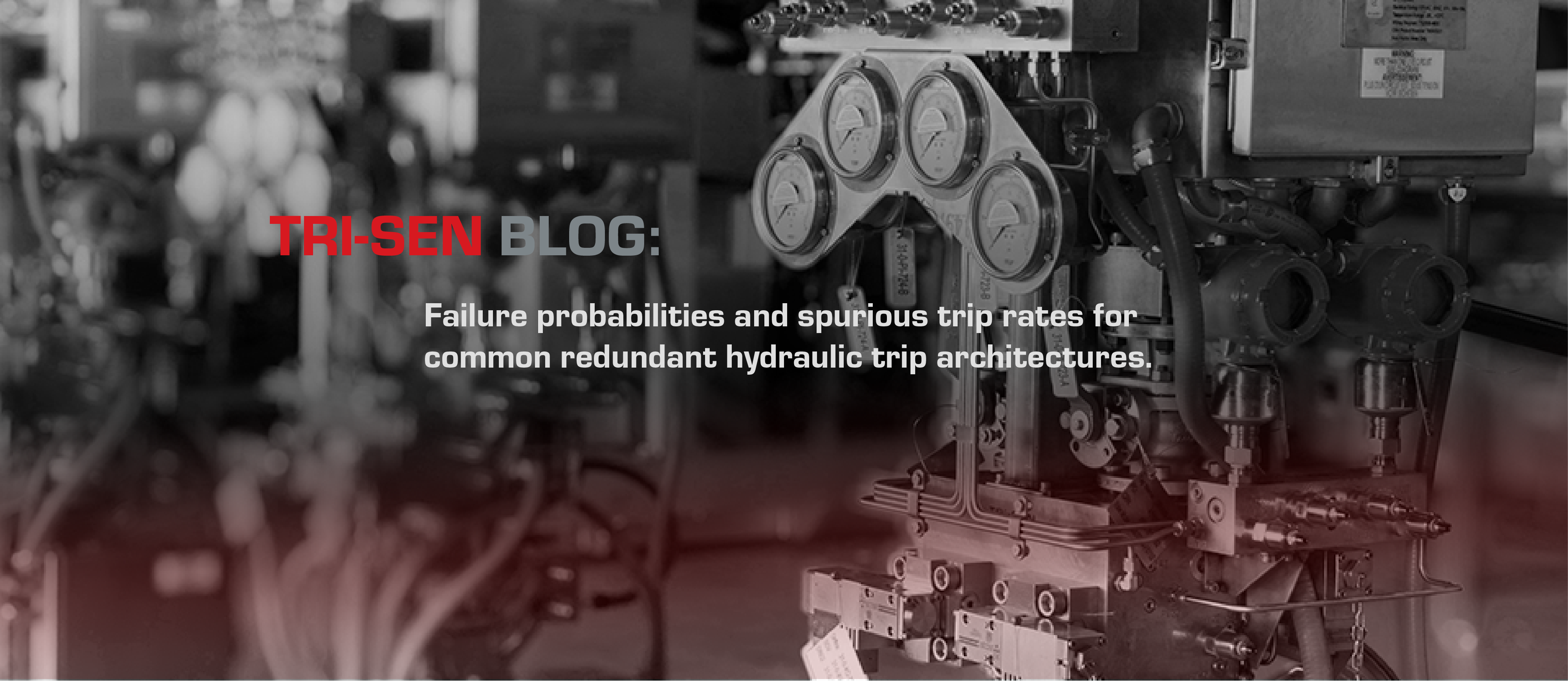 Hydraulic trip Interface failure probabilities and spurious trip rates